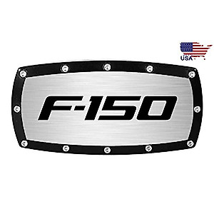 Elite Automotive Trailer Tow Hitch Cover for Ford F-150 Black - 815-3242