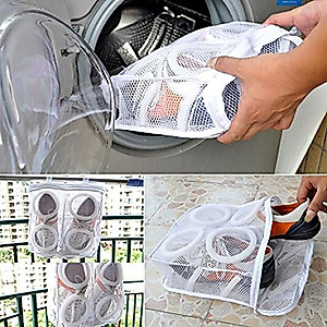 Yamalans 1PC Sneaker Tennis Boots Sports Shoes Mesh Laundry Washing Bags