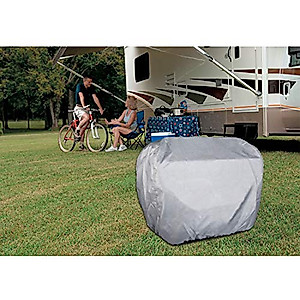 Sunluway Generator Cover Fit for Honda EU3000is Generator & Predator 3500 - All Season Outdoor Storage Cover Discreetly Protect Your Generator (Equivalent to Part Number 08P57-ZS9-00S)