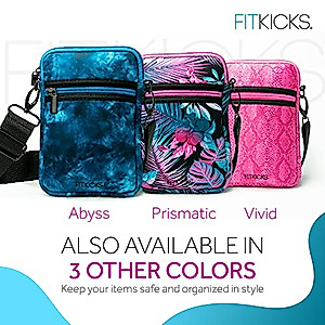 FITKICKS Crossovers Active Sport Lifestyle Crossbody Sport Water-Resistant Casual Bag Sling Purse - Nocturnal