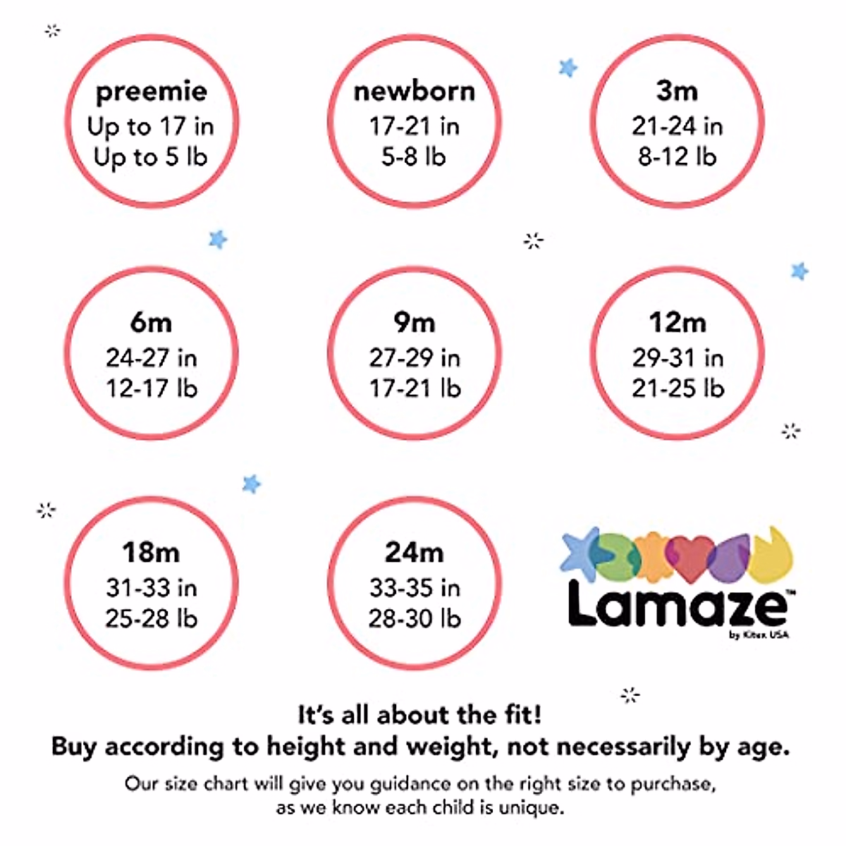 Lamaze Baby Super Combed Natural Cotton Short Sleeve Bodysuit, Snap Closure, 5 Pack, White and Grey Variety, Newborn