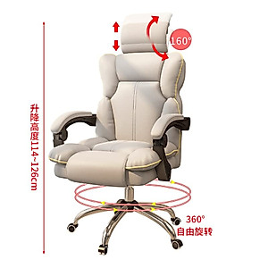 XBWEI Home Internet Cafe Racing Chair Ergonomic Computer Chair Adjustable Swivel Liftable Chair