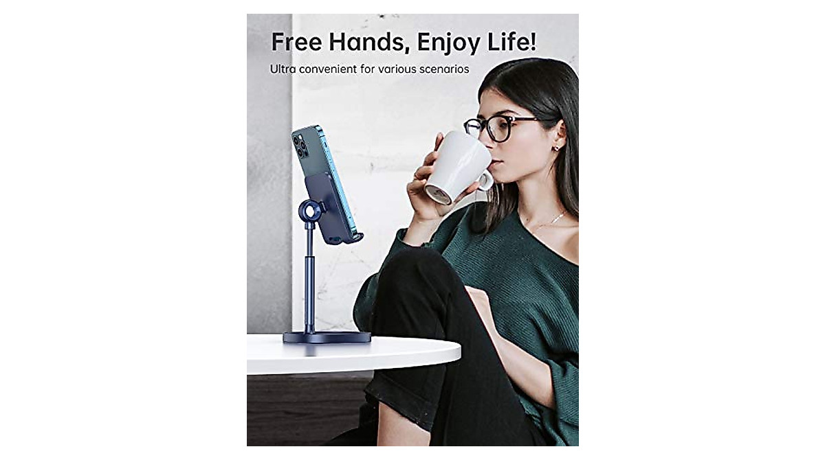 LISEN Adjustable Cell Phone Stand for Comfort & Stability
