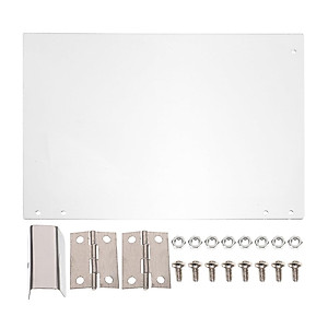 HOLIDYOYO Popcorn Popper Machine Popcorn Machine Door Panel Replacement Clear Panel Thicken Plastic Popcorn Machine Panel Supply