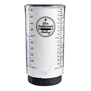 Mrs. Anderson's Baking 42017 Adjustable Liquid and Dry Measuring Cup, 16-Ounce Capacity, Clear Cylinder