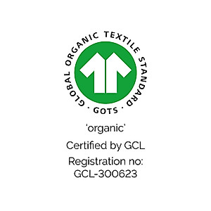 Natemia Organic Cotton Changing Pad Cover - 16x32 - Silky Soft & Hypoallergenic - Fits Cradle & Bassinet - Perfect Baby Shower Registry Gift