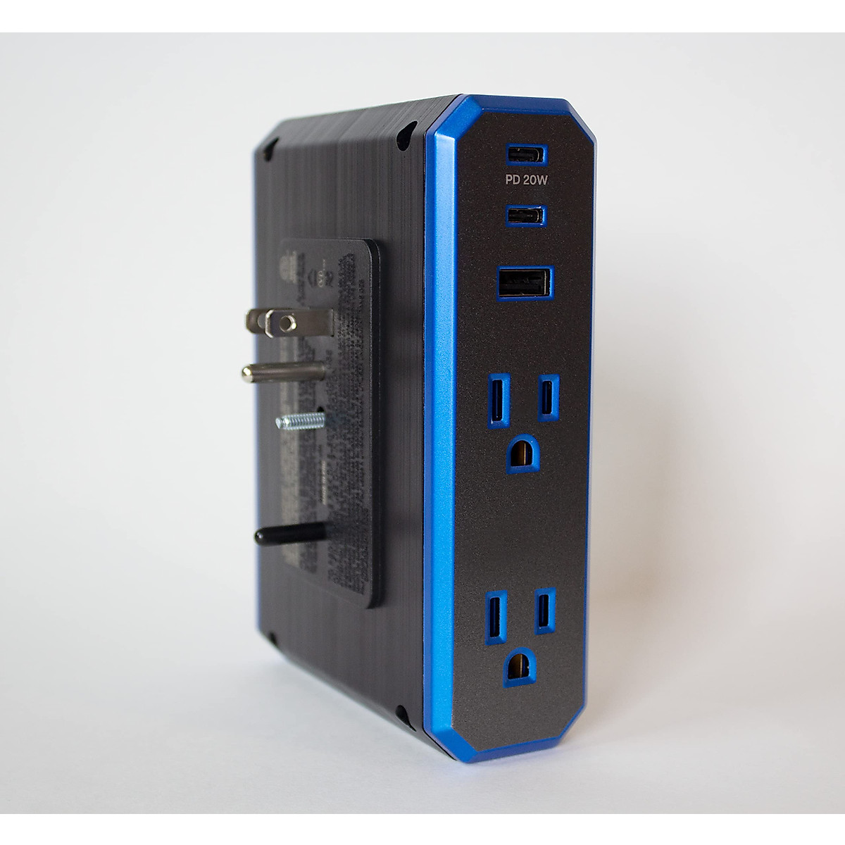 Sony XR55A95L 55 Inch QD-OLED 4K UHD Smart Google TV with AI Upscaling with a 5S-PS4-US1 4-Outlet Power with Omniport USB (2023)