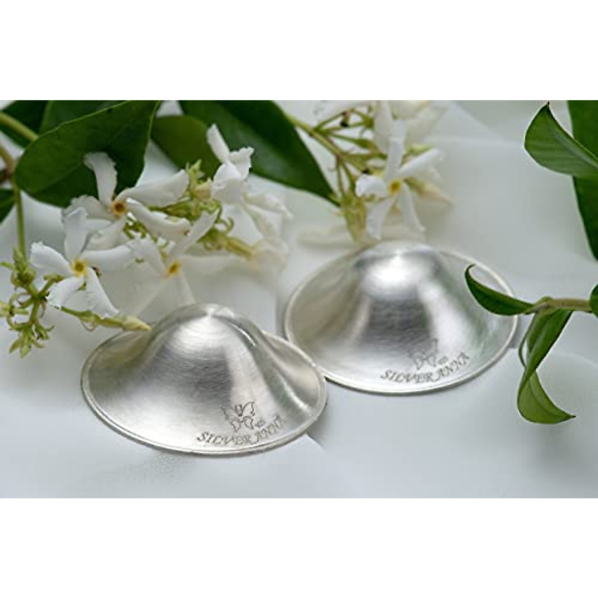The Original Silver Nursing Cups, Nipple Shields for Nursing Newborn, Nipple Protector for Breastfeeding, Nipple Covers Breastfeeding, No Need Nipple Cream, Newborn Essentials Must Haves