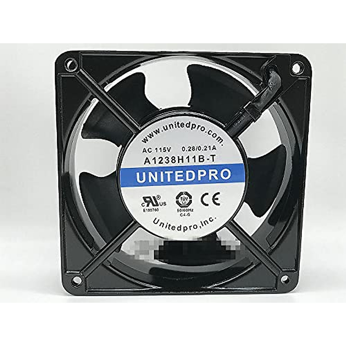 SHRISHMA 115V 120MM Bomin Technology Fan 13.9W 4.72" Forced Air Cooling Fan Desktop, Graphic Cards, Gaming Console