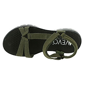 Vevo Active Molokai Womens Sandal 9 CD US OliveBlack