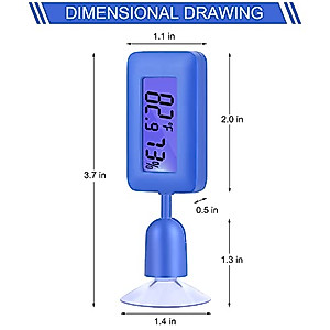 Reptile Thermometer,Reptile Thermometer and Humidity Gauge,Digital Reptile Thermometer and Hygrometer,