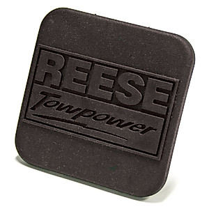 Reese Towpower 7000600 Receiver Tube Cover Black, 2 inch