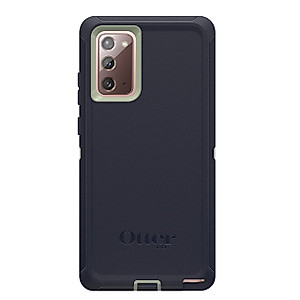 OtterBox DEFENDER SERIES SCREENLESS Case Case for Galaxy Note20 5G - VARSITY BLUES (DESERT SAGE/DRESS BLUES)