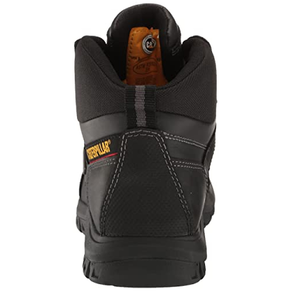 Cat Footwear Men's Threshold Waterproof Soft Toe Work Boot, Black, 10.5