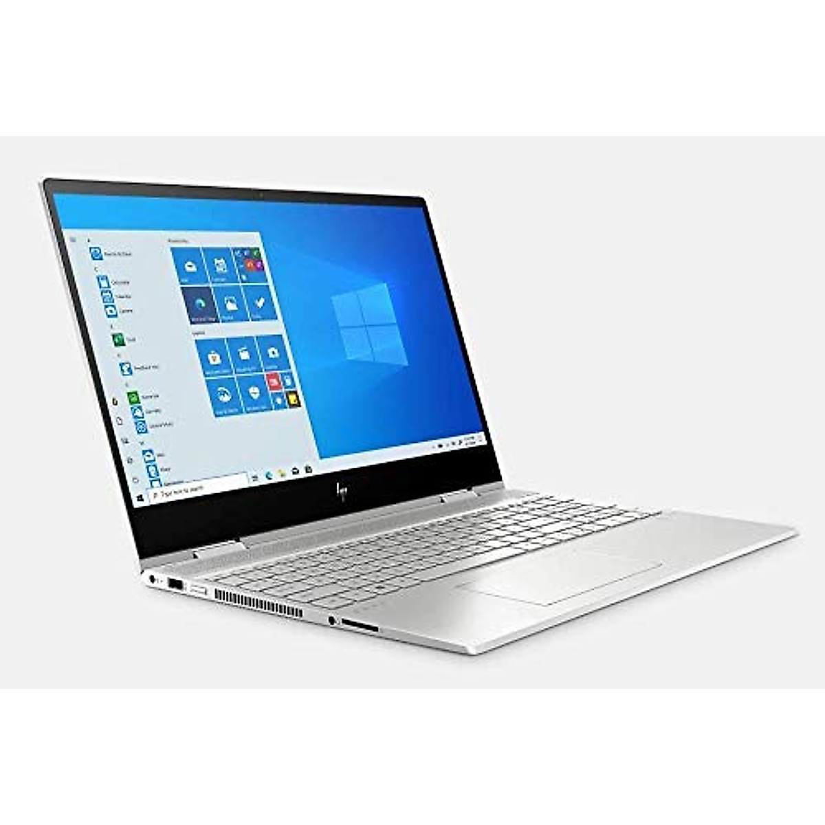 HP 2020 Newest Envy x360 Convertible 15.6-inch Full HD Touchscreen Laptop, 10th gen Intel Quad-Core i5-10210, 8GB DDR4 Memory, 512GB PCIe NVMe SSD, Webcam, Wi-Fi, Bluetooth, Windows 10 Home, Silver