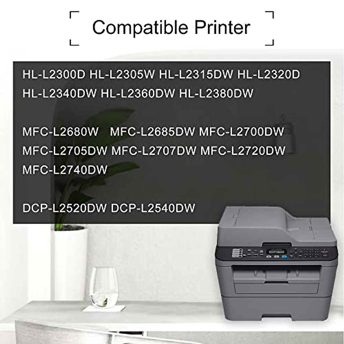 2-Pack DR630 Drum Unit Replacement for Brother DR-630 Drum Imaging MFC-L2680W DCP-L2520DW HL-L2300D L2315DW Printer,(DR-660 Drum Cartridge,14,000 Pages/Drum Cartridge)