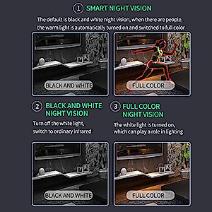 VSVABEFV PTZ WiFi Security Camera Outdoor, 1080P Home WiFi IP Camera, HD Wireless Surveillance Camera, Waterproof Two Way Audio Motion Detection Clear Night Vision Surveillance Cam