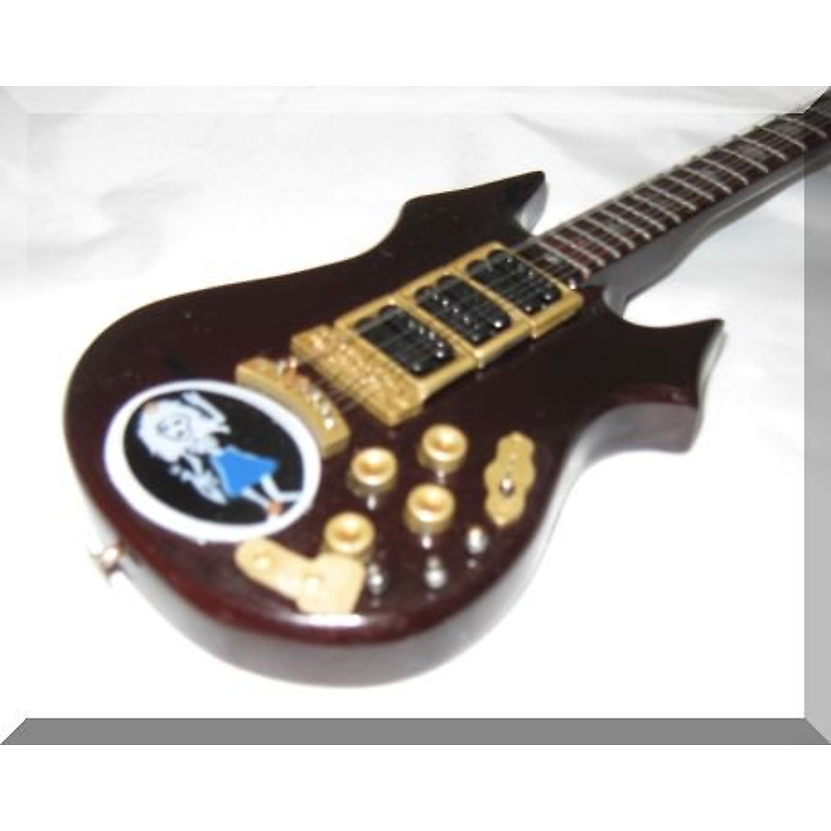 JERRY GARCIA Miniature Guitar Rosebud Alembic