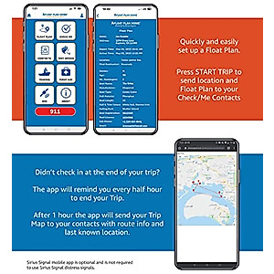 Sirius Signal C-1003 SOS LED Flare Electronic Visual Distress Signal Kit with Daytime Distress Flag and Whistle - CG Approved