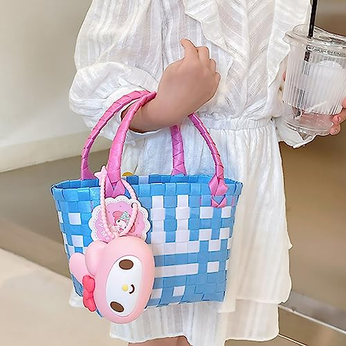 Cute Coin Purse Keychain, Small Coin Purse for Women, Bunny Coin Purse, Bunny Silicone Pouch, Kawaii Coin Purse Pouch, Coin Pouch for Backpack Decoration