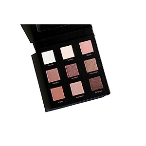 RealHer Eyeshadow Palette - Dreams So Big - 9 Shades - Blush, Soft Pinks, Mauves