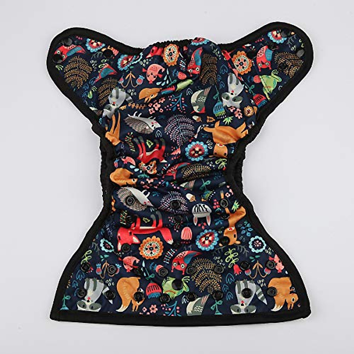 ReUseLife One Size Cloth Diaper Cover Snap with Double Gusset 6 Pack (6DC03)