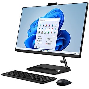 Lenovo 2023 IdeaCentre AIO 3 27" Touchscreen FHD All-in-One Desktop Computer, 13th Gen Intel 10-Core i7-13620H, 32GB DDR4 RAM, 1TB PCIe SSD, WiFi 6, Bluetooth 5.1, Black, Windows 11, BROAG