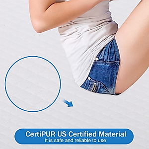 Queen Mattresses, 8 Inch Gel Memory Foam Mattress for Pressure Relief, Medium Firm Mattress in a Box, CertiPUR-US Certified, Fiberglass Free, with Washable Cover