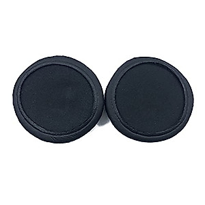 Kamonda 1 Pair Replacement Foam Ear Pads Pillow Cushion Cover for JBL Tune600 T500BT T450 T450BT JR300BT Headphone Headset 70mm EarPads Replacement Cushion for Headphone Left and Right Black