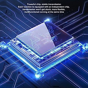 Acogedor 8 in 1 USB C Hub Stand Holder, with Foldable Tablet Stand, 1 4K 30Hz HD Multimedia Interface, 2 USB A, 1 USB C, 1 Storage/Memory Card Slot, 1 3.5mm Audio, 1 PD, 1 Host