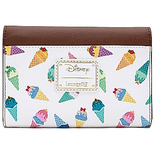 Loungefly Disney Princesses Ice Cream Die Cut Wallet