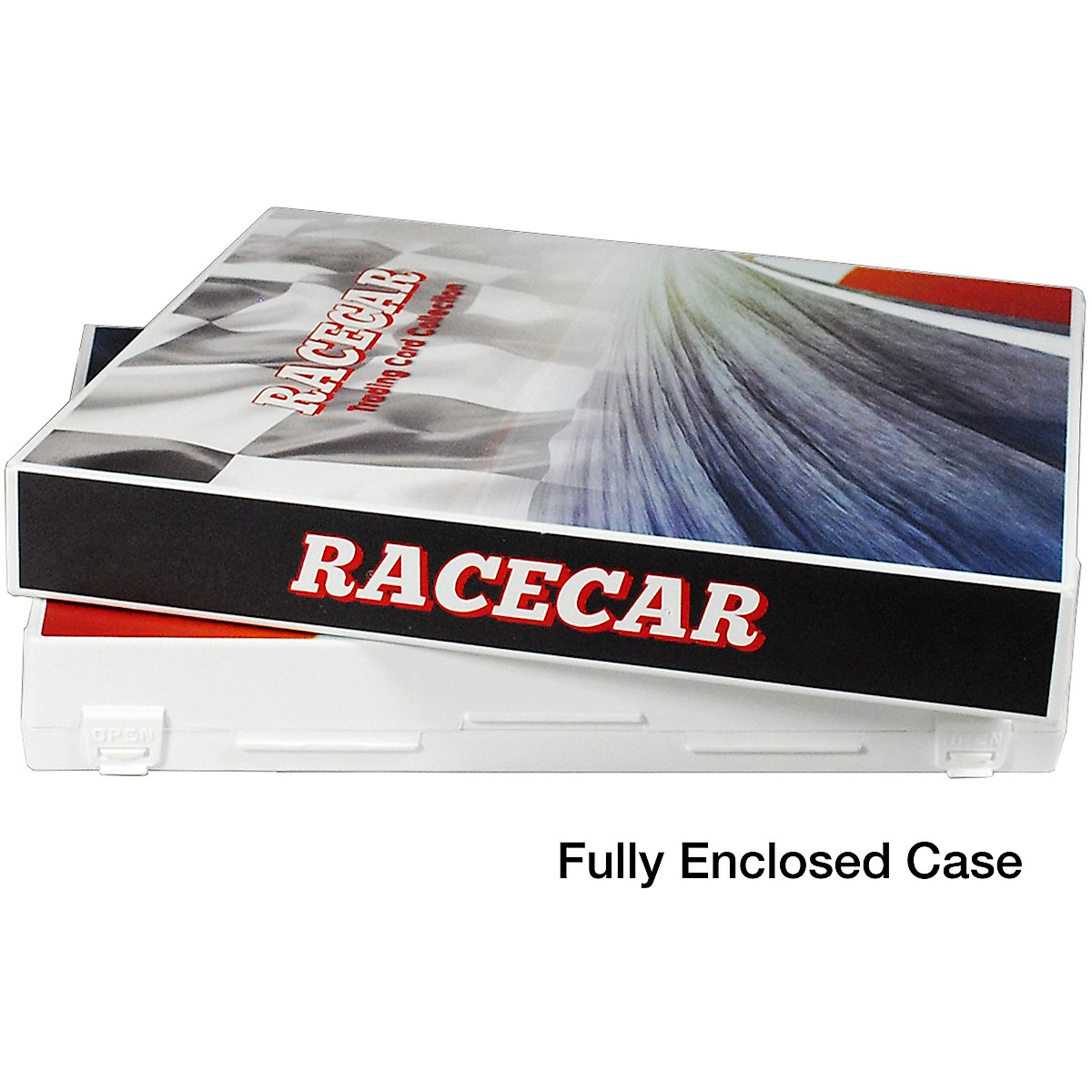 UniKeep Nascar Themed Collectible Card Storage Binder Complete With Collector Card Storage Pages (Track)