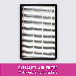 Kenmore 53295 EF-1 HEPA Media Vacuum Cleaner Exhaust Air Filter for Upright and Canister Vacuums,White