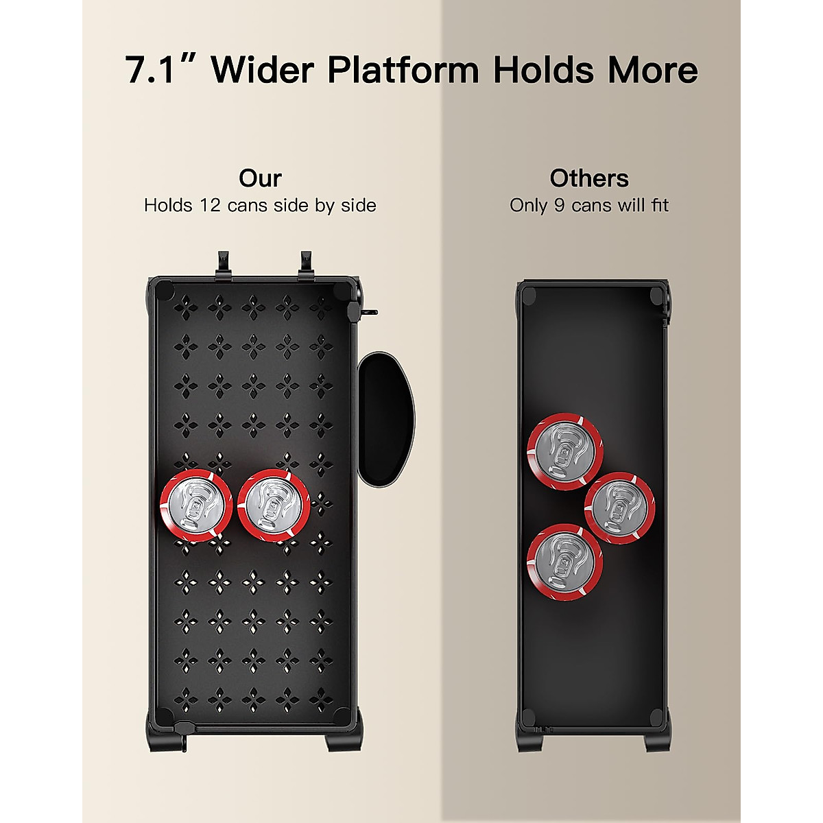 Pipishell Slim Storage Cart with Wheels, Bathroom Cart Organizer Bathroom Storage Small, Rolling Cart for Bathroom, Laundry Room, Kitchen, Narrow Space, Black PIUC04