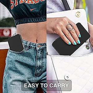 HEIYING Game Card Case for Nintendo Switch& Switch OLED Game Card or Micro SD Memory Cards,Portable Switch Game Memory Card Storage with 24 Game Card Slots and 24 Micro SD Card Slots. (Black)