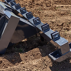 Titan Attachments 72in Ripper Scarifier Skid Steer Attachment, Quick ...