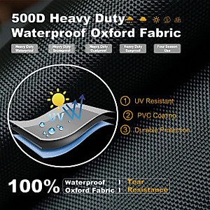 Wall-Mounted Garden Hose Reel Cover, Made of 500D Heavy-Duty Waterproof Oxford Cloth, Waterproof, Sunscreen, UV Protection, All-Weather Protection for Your Garden Hose Reel and Hose.