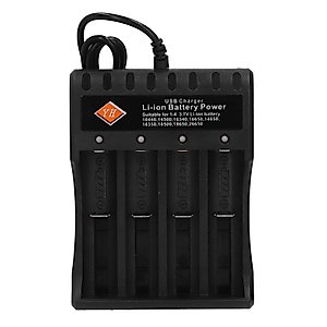 Quick Battery Bay Li-ion Charger, Smart Battery Charger, for 3.7V Li?ion Battery 26650, , 18500, 18350, 14650, 16340, 1450,0