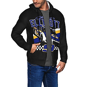 ASFRSH Chase Elliott 9 Hoodies Zip Up Sweatshirts Thick Coats Hooded Jacket Hoodie Unisex Print Coat Jacket