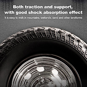 Goolsky RC Rock Crawler, 1:12 Scale Remote Control Car, 4WD Off Road RC Truck, 2.4Ghz All Terrains Climbing Vehicle, RC Car with LED Lights for Kids and Adults, Include 2 Batteries (Silver)