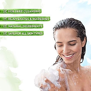 Charcoal Body Wash With Charcoal & Mint for Deep Cleansing, Shower Gel For Men 300 ml