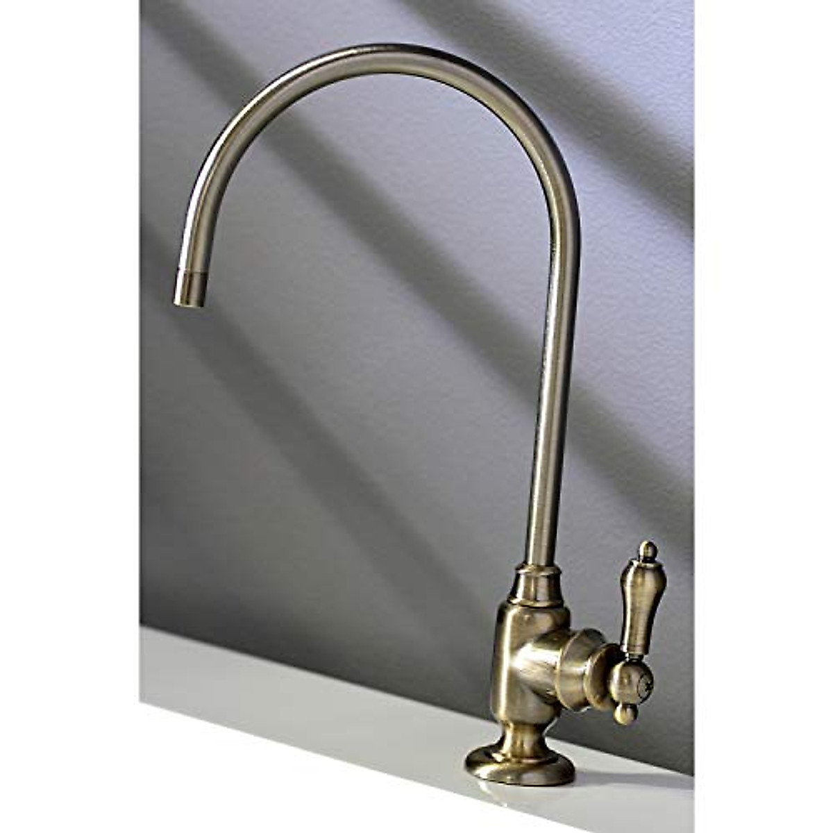 Kingston Brass KS5193BAL Heirloom Single-Handle Water Filtration Faucet, Antique Brass