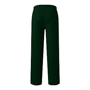 Linen Pants Cotton Pajama Pants Woman Lightweight Work Pants Sweat Pants Female Snow Pants Drawstring Pants Woman High Waisted Pants Black Leather Pants Woman Z1102a-Green XL