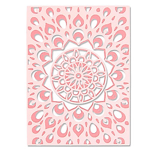 Sizzix Thinlits Die Set 4 Pack , Kaleidoscope Layers Cutting dies, Multicolor