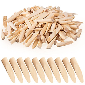 Solid Wood Pocket Hole Plugs Wood Pine for Pocket Hole Jig Woodworking Tool (150)