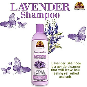 OKAY LAVENDER SHAMPOO 12oz / 355ml