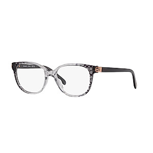 Coach HC6194U Universal Fit Prescription Eyewear Frames, Grey Gradient Signature C/Demo Lens, 52 mm