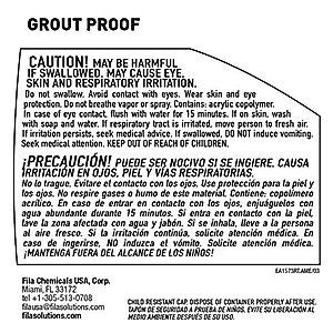 FILA Grout Sealer Spray Filagrout Proof 24 OZ, Grout Sealer for Tile and Stone, Eco-friendly