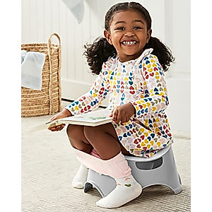 Skip Hop Potty Training, Easy Comfort Potty, Grey/White (Discontinued by Manufacturer)