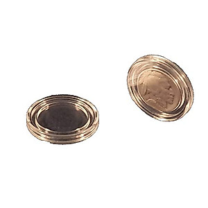 Guardhouse 21mm Direct Fit Coin Capsule for US and Canada Modern Nickel and Other Similar Sized Coins Pack of 250
